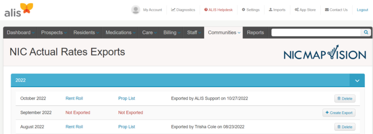NIC Certification - ALIS by Medtelligent